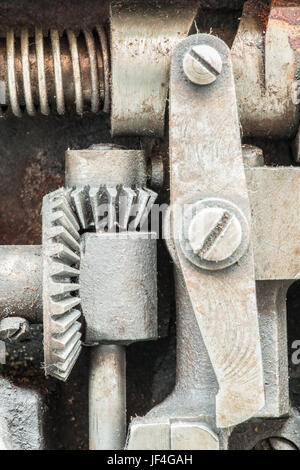 Machine partes mechanism Stock Photo - Alamy