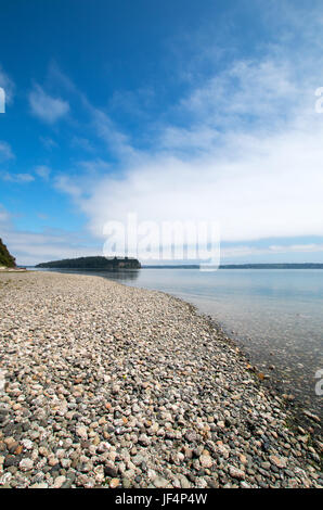 Bywater Bay in Shine Tidelands State Park, Washington, USA Stock Photo ...