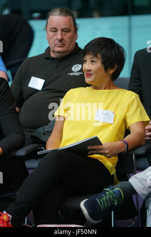 Chris Jarvis and Pui Fan Lee attending the British Academy Children's ...