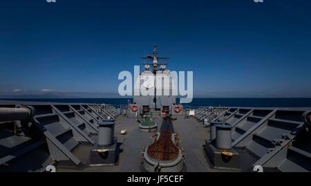 STRAIT OF GIBRALTAR (May 30, 2017) Ship's Serviceman Seaman Seth ...