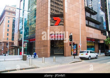 TV Network "Channel 7" Studios - 52 Martin Place, Sydney, Australia ...