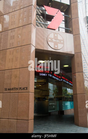 TV Network "Channel 7" Studios - 52 Martin Place, Sydney, Australia ...