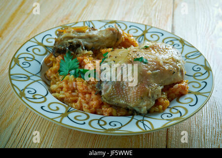 Poulet de Comores .Comorian Chicken - cuisine Comoros Stock Photo - Alamy