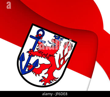City coat of arms of Dusseldorf Germany Stock Photo - Alamy