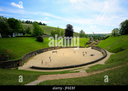 Roman Amphitheater, Trier. Rhineland-Palatinate, Germany, Europe I ...