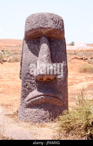Classic Moai Mask Stock Photo - Alamy