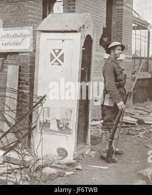 French sentry WWI Stock Photo - Alamy