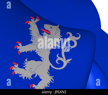 Flag of Halland Stock Photo - Alamy