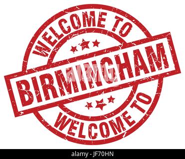 welcome to Birmingham red stamp Stock Vector Image & Art - Alamy