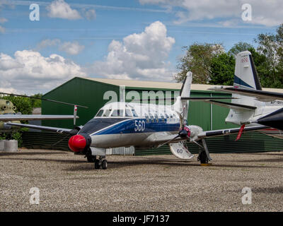 Jetstream T2 XX481, a British military aircraft operated by the Royal ...