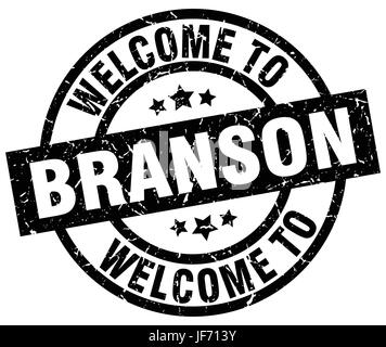 welcome to Branson black stamp Stock Vector Image & Art - Alamy