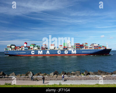 CMA CGM Corte Real Stock Photo - Alamy