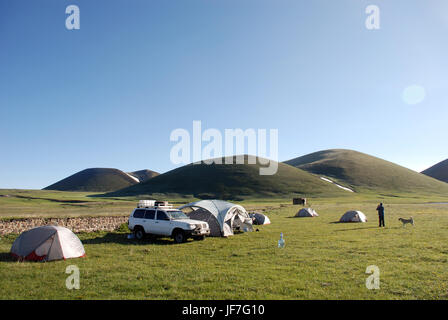 wild camping in the Geghama mountains of Armenia Stock Photo - Alamy