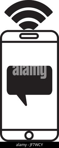 Cellular connection technological information Stock Vector Image & Art ...