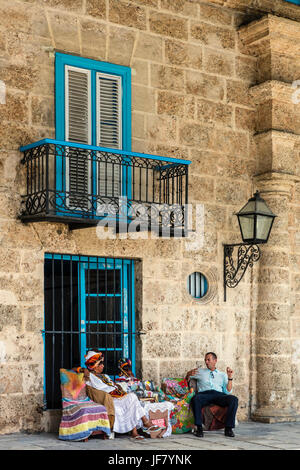 VOODOO practitioner in the PLAZA VIEJA - HAVANA, CUBA Stock Photo - Alamy