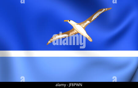 Midway Islands flag Stock Photo - Alamy