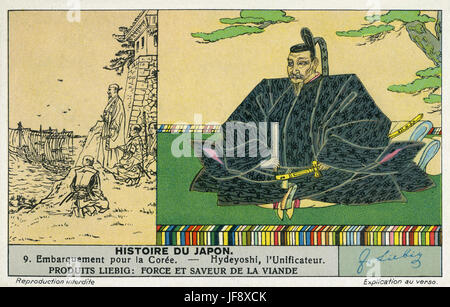 japan, toyotomi hideyoshi, 1536-1598 ac, upholder of the japanese ...