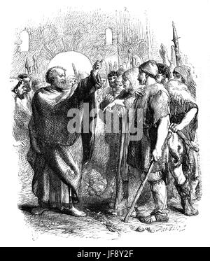 Illustration by Sir John Gilbert for Coriolanus by William Shakespeare ...