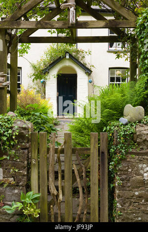 A cottage in the coastal village of Buck's Mills on the North Devon ...
