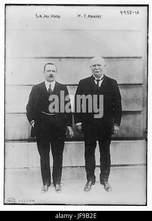 Sir Jos. Ward, W.F. Massey, Photograph shows Sir Joseph George Ward ...