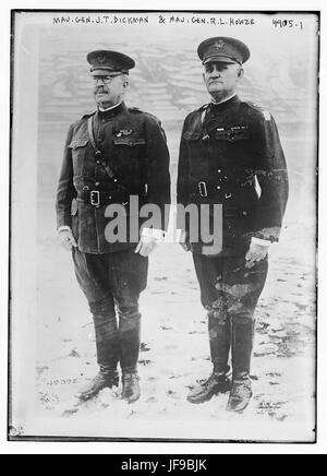 Portraits of Major General JT Dickman and Brigadier General UG ...