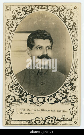 Portrait of General Lucio Blanco, a key figure in the Mexican ...