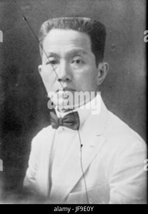 First President of the Philippines Emilio Aguinaldo, circa 1898. Hand ...