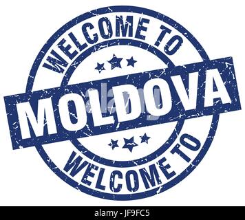welcome to Moldova blue stamp Stock Vector Image & Art - Alamy