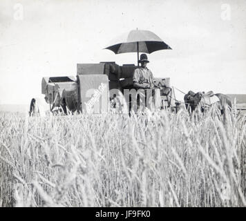 A front view of a harvester 33310173954 o Stock Photo - Alamy