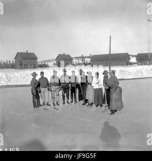 Photograph of the North West Mounted Police barracks from around 1890 ...