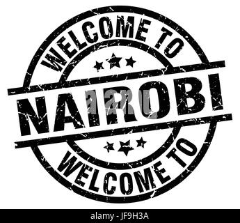 welcome to Nairobi black stamp Stock Vector Image & Art - Alamy