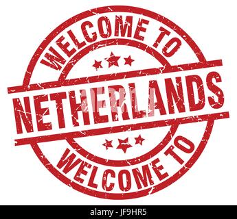 welcome to Netherlands red stamp Stock Vector Image & Art - Alamy