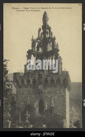 Nyons, France, the Chapel of La Chapelle Notre Dame de Bon Secours ...