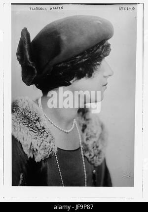 A portrait of Florence Walton, a historical figure whose legacy lives ...