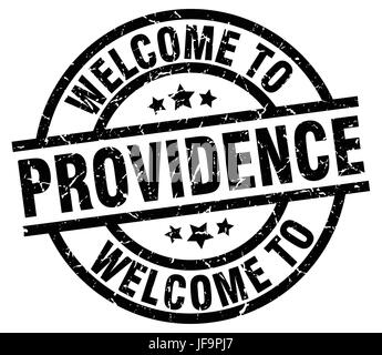 welcome to Providence black stamp Stock Vector Image & Art - Alamy