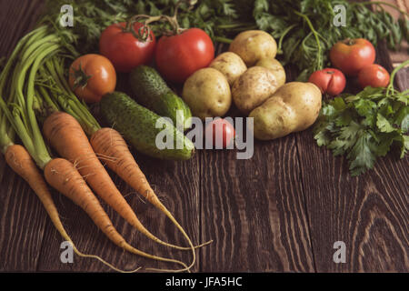 freshly grown raw vegetables Stock Photo - Alamy