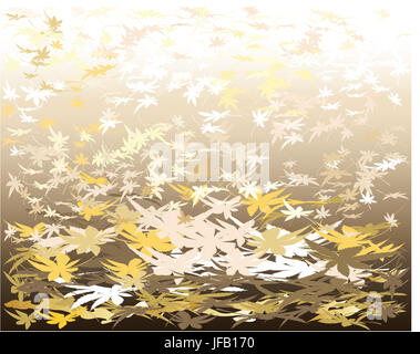 Background of leaves with different colors for autumn in Madrid Stock ...