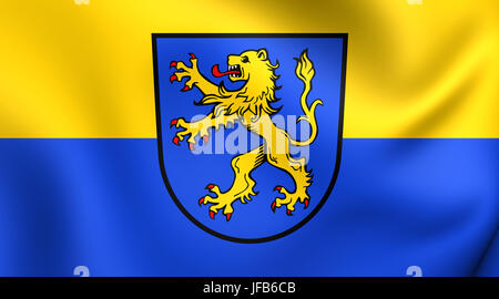 Flag of Ravensburg, Germany. Close Up Stock Photo - Alamy
