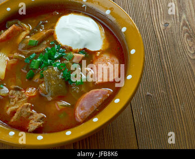 meat seljanka Stock Photo - Alamy