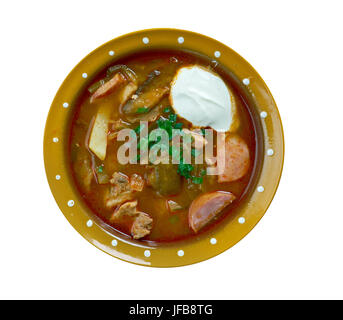 meat seljanka Stock Photo - Alamy