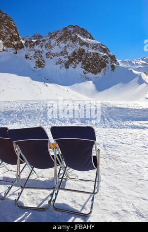Mountains ski resort - Innsbruck Austria Stock Photo - Alamy