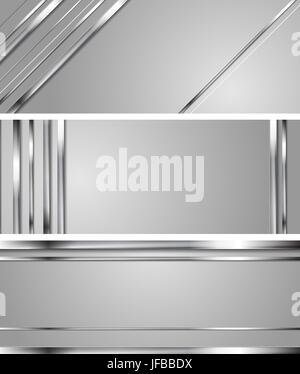 Metallic texture abstract technology header design Stock Photo - Alamy