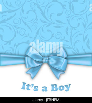 new baby boy announcement card Stock Photo - Alamy
