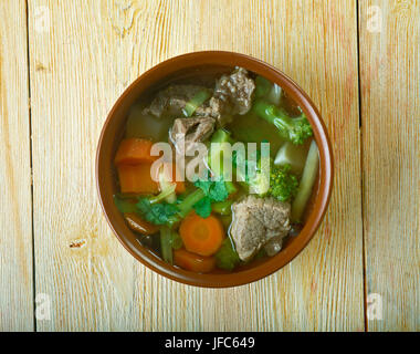 Spring Soup Garmugia Stock Photo - Alamy