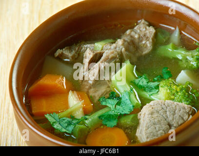Spring Soup Garmugia Stock Photo - Alamy