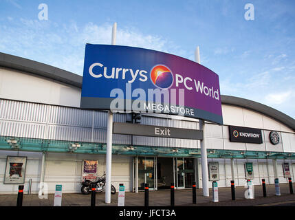 Currys PC World Megastore signage Stock Photo: 53969385 - Alamy