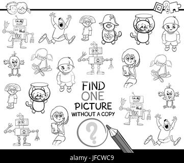 find picture coloring page Stock Photo - Alamy