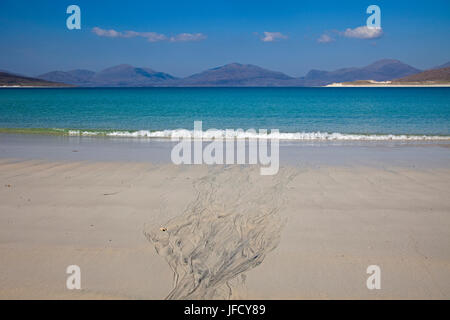 horgabost beach isle of harris mountains western isles outer hebrides ...