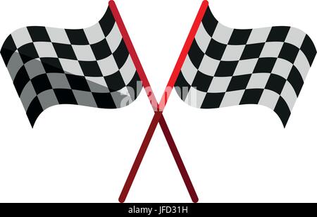 final lap flags icon image Stock Vector Image & Art - Alamy