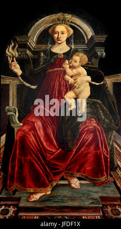 Piero del Pollaiuolo (1443-1496). Italian painter. The Annunciation ...